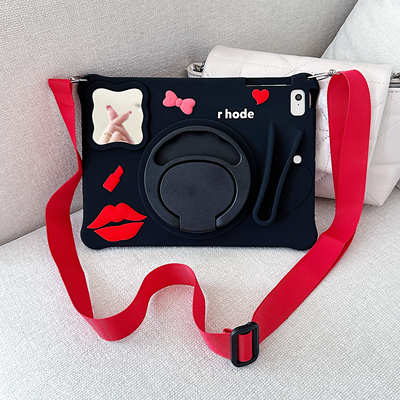 适用2025款ipad11平板10代保护壳air7女生可爱mini7硅胶软壳air6/5防摔360旋转支架10.2英寸第9代24款Pro11套