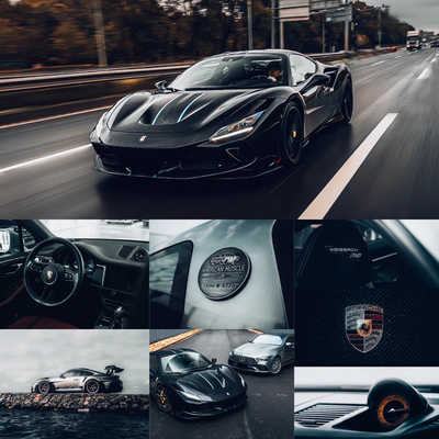 电影质感汽车色调手机版Lightroom预设PS滤镜PR达芬奇FCPX剪映LUT