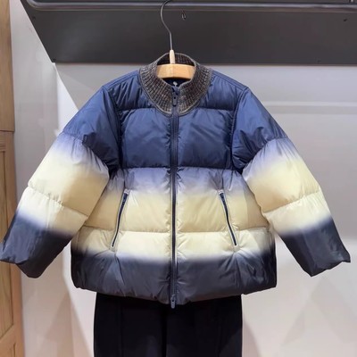 jnbybyjnby江南布衣冬季男女童童装撞色宽松短款羽绒服1P0C10800