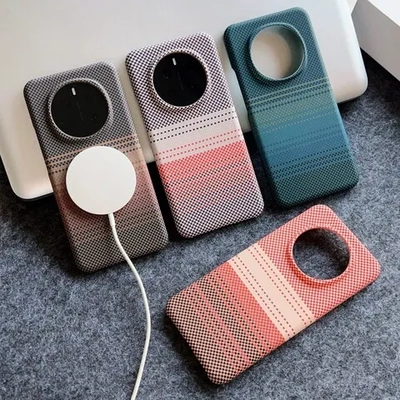 Mate70proX60散热硬套手机壳华为半包磁吸适用碳纤维纹荣耀P80pro