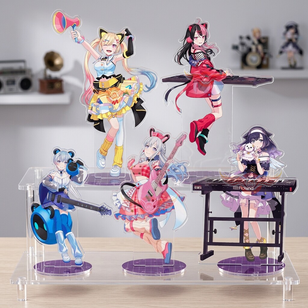BanG Dream! YUME∞MITA梦限大仲町宫永动漫周边高清内印立牌