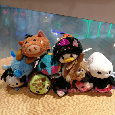 原单 tsum松松叠叠乐 堆堆乐艾莎达菲熊毛绒玩具摆件公仔