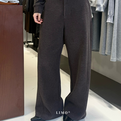 LIMO-简通勤休闲加厚莫代尔发热功能软件垂坠显瘦西裤休闲裤6527