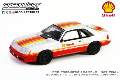 绿光 1:64 1982 Ford Mustang 福特野马GT 壳牌特别版 41155E