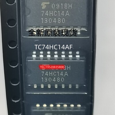 全新现货TC74HC14AF(F) 74HC14A 贴片SOP14 5.2MM 逻辑芯片IC