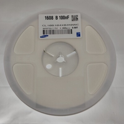 贴片电容 0603 100nF 10% 50V X7R CL10B104KB8NNNC 现货可直拍