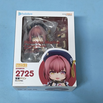 樱色漫社 GSC 粘土人 2725 hololive 宝钟玛琳 OL服装   Q版现货