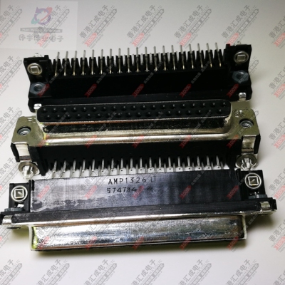 5747847-4 DB37 连接器 双排37 插头芯 全新原装