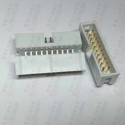 AWHW20G-0202-T-R 20POS 2.54MM矩形连接器 针座 公插针 全新原装