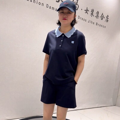 芮娜依莲夏季新款大码欧货两件套