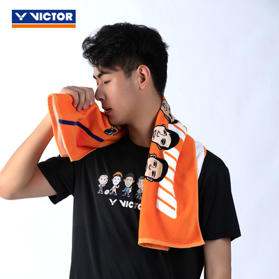威克多VICTOR胜利运动毛巾TW161 169 175 182 190 跑步擦汗洗浴巾