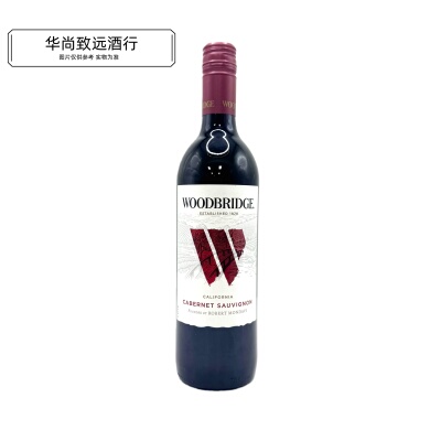 蒙大菲木桥赤霞珠红葡萄酒Woodbridge Cabernet Sauvignon 750ml