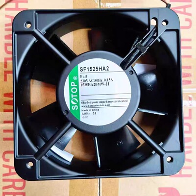 SOTOP SF1525HA2 1525HA2BMW-JJ 230V0.15A 15cm全金属耐高温风扇