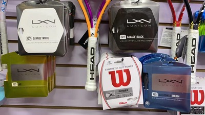 正品Wilson威尔胜Luxilon力士浪高弹尼龙舒适网球拍线硬费德勒线