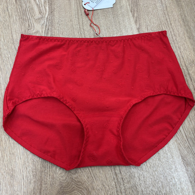 新1系女大红本命年高腰平角内裤