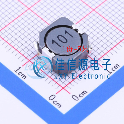 功率电感 BCRH104R-101M  BC(台湾诚阳) SMD 100uH ±20%（5只）