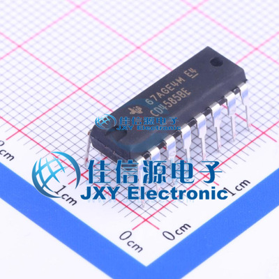 数字比较器    CD4585BE  TI()  DIP-16