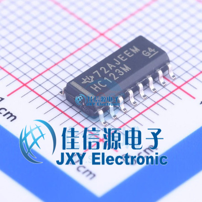 单稳态多谐振荡器     CD74HC123M96  TI()  SOIC-16