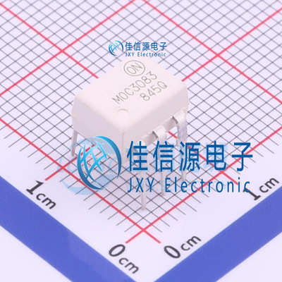 光耦 MOC3083M 安森美 DIP-6 双向可控硅输出过零功能7.5kV全新