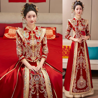 出租秀禾服婚服重工高端出阁礼服