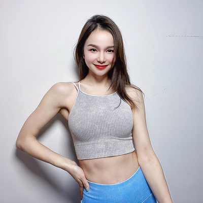 avocado |Tova Texture Bra独家款优雅编织中高强度运动瑜伽内衣