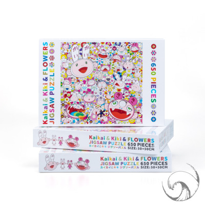 村上隆KaikaiKiki太阳花拼图