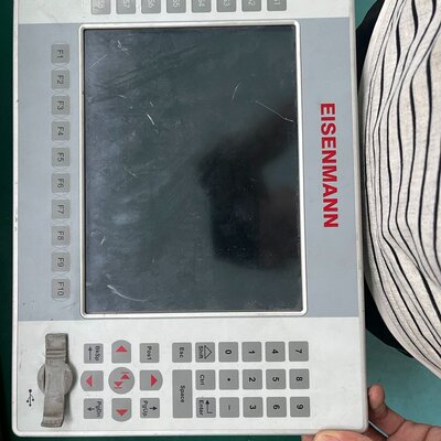 德国EISENMANN工业触摸屏DC1010TK，成色不错，--议价商品