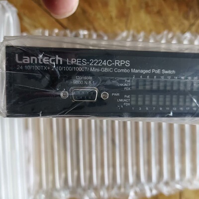 Lantech蓝泰克LPES-2224C-RPS交换机，84--议价商品