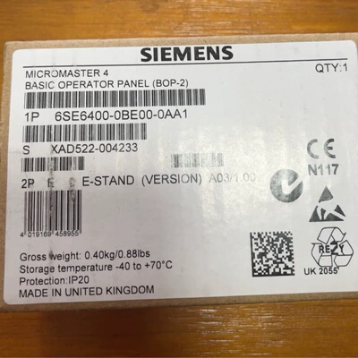 全新西门子MM430变频器BOP-2板6SE6400-0BE--议价商品
