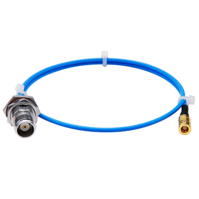 KTR086半柔连接线TNC母转SMB母