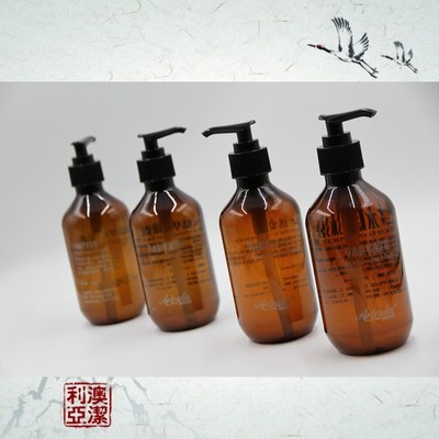 300ml按压式洗发水沐浴露定制