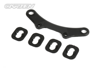 CARTEN  M210 T410 1/10M车电房前防撞支架 车身支柱垫片 #NBA337