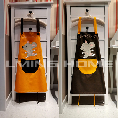 lminghome卡通围裙可爱时尚情侣