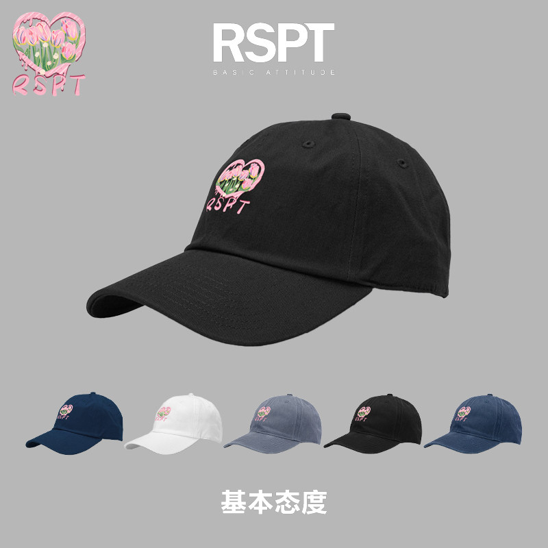 新帽城的优惠券大全—新帽城 RSPT 爱心胶囊印花水洗户外遮阳帽男女情侣520鸭舌棒球帽