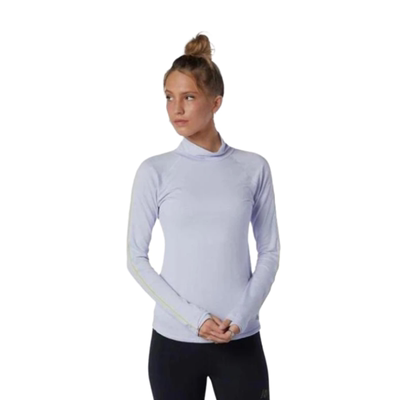 New Balance女子高领套头舒适保暖长袖运动T恤WT13290-SIY