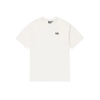NewBalance NB联名SEIJI奶白男女插画圆领正肩短袖T恤5ED26221-IV