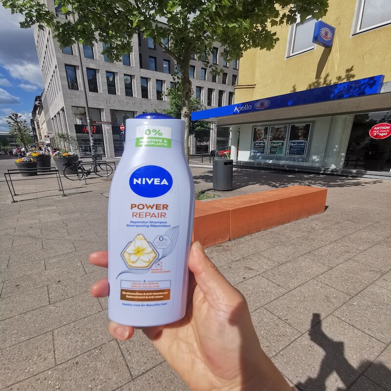 德国直邮 NIVEA 2in1 洗发水护发素 护理敏感头皮 护色光泽柔顺
