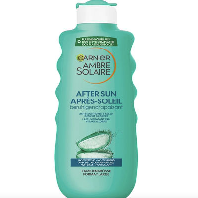 德国直邮Garnier Ambre Solaire After Sun晒后舒缓保湿芦荟精华