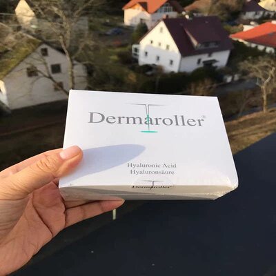 德国直邮Dermaroller安瓶精华水光针补水小分子涂抹原液玻尿酸