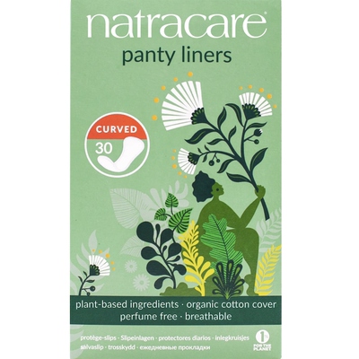 德国直邮 natracare panty liners有机纯棉天然植物透气护垫 无香