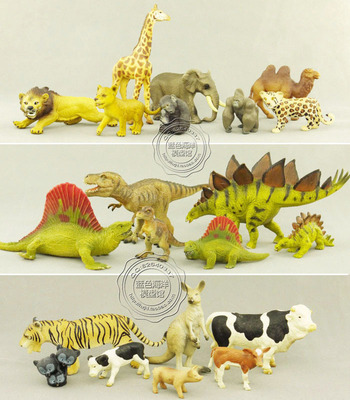德国Bullyland儿童仿真动物园玩具狮子绵羊恐龙猩猩模型