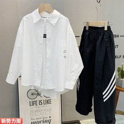 布芮欧童装儿童简约纯棉衬衫