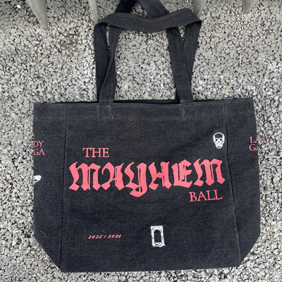 LADYGAGA周边大容量洗水帆布袋 单肩包 购物袋