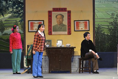 豫剧朝阳沟全场演出服银环栓宝银环妈二大娘巧珍表演服70年代服饰