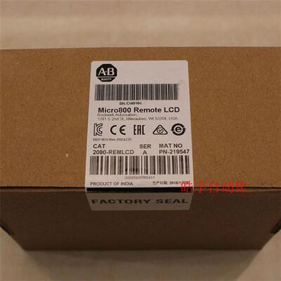 2080-REMLCD Rockwell 全新原装现货 PLC模块 2080REMLCD