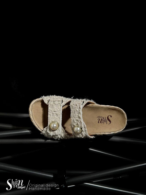 ShānRen高级感小香风松糕厚底拖