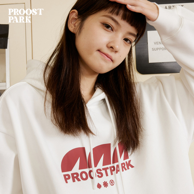 PROOST日系LOGO印加绒套头卫衣