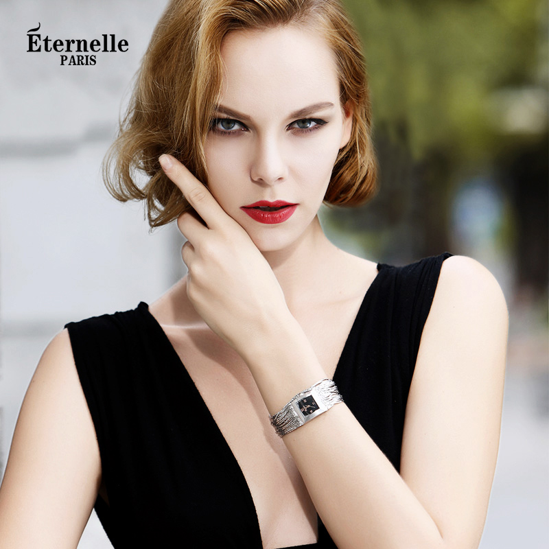 Eternelle法国永恒石英手表欧美风尚流苏腕表配饰送女友520礼物_虎窝淘