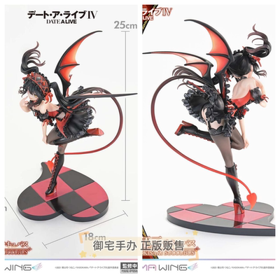 约会大作战时崎狂三魅魔手办