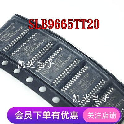 SLB9665TT20FW563XUMA3 SLB9665TT20 加密芯片TSSOP28 全新进口IC